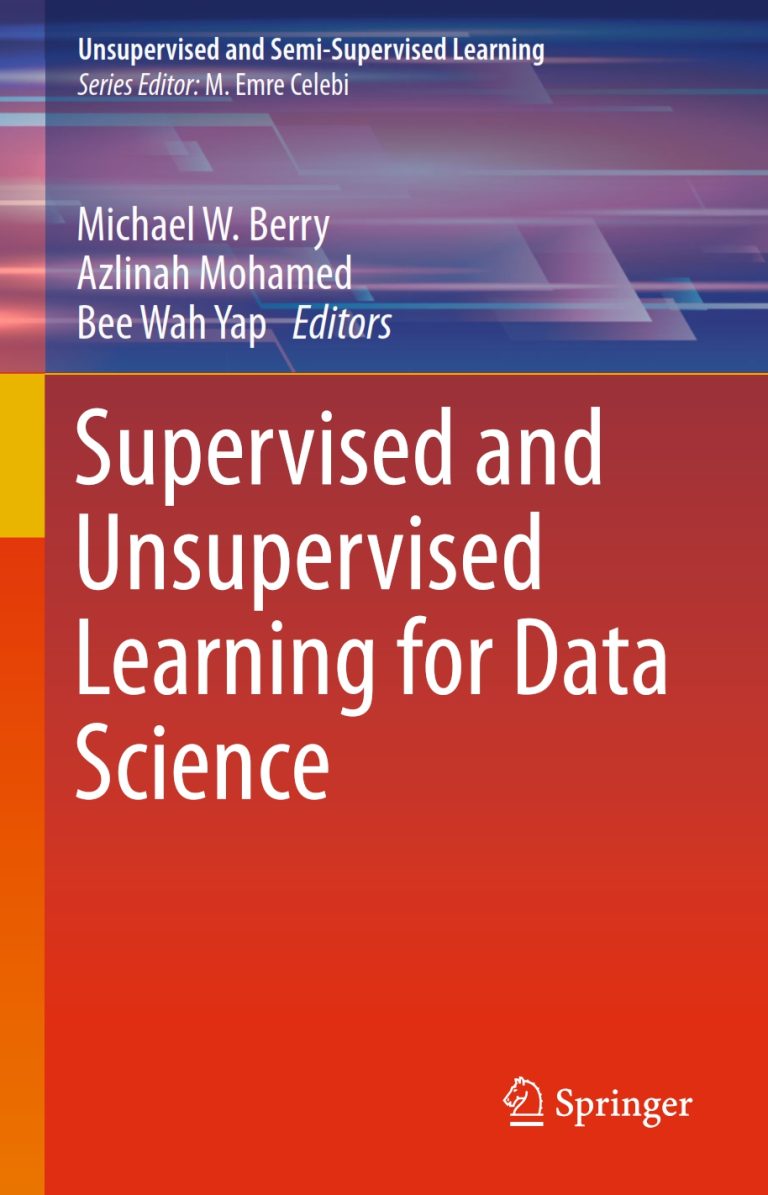 Supervised and Unsupervised Learning for Data Science – Printrado