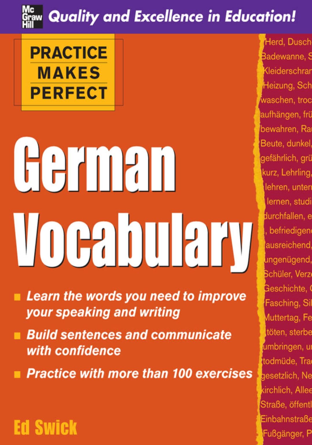 Practice Makes Perfect, German Vocabulary – Printrado