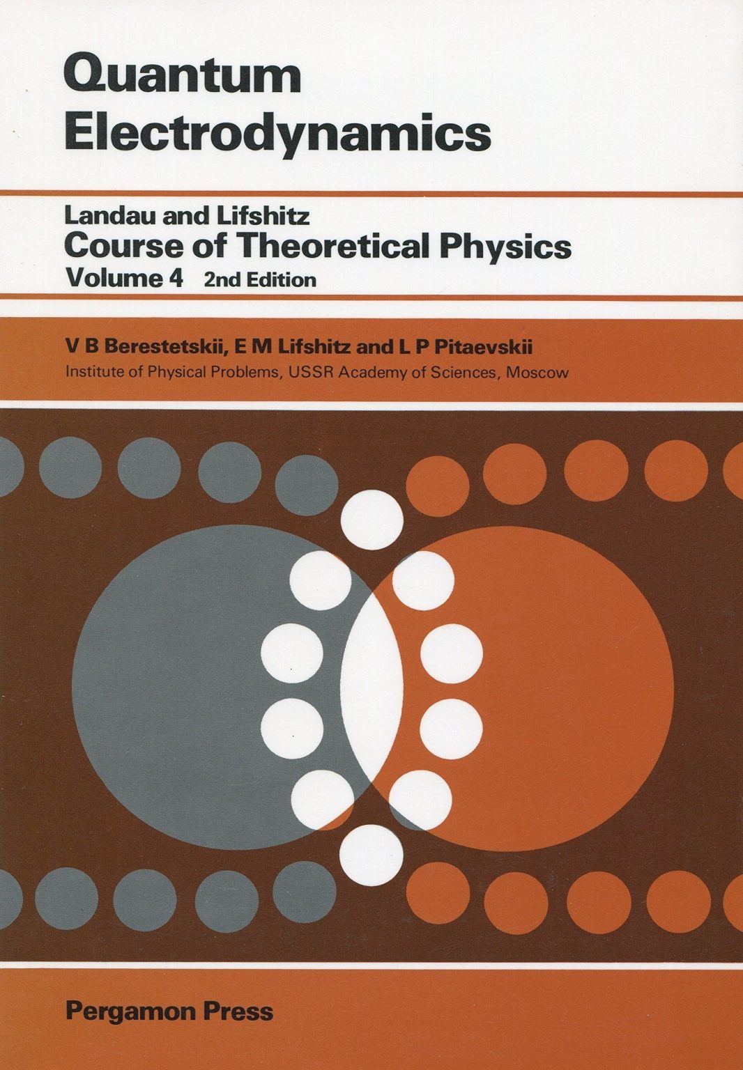 Quantum Electrodynamics, Course of Theoretical Physics Volume 4 – Printrado